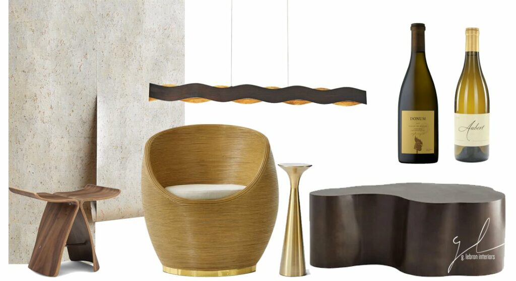 Outdoor Wine Tasting Lounge - G. Lebron Interiors